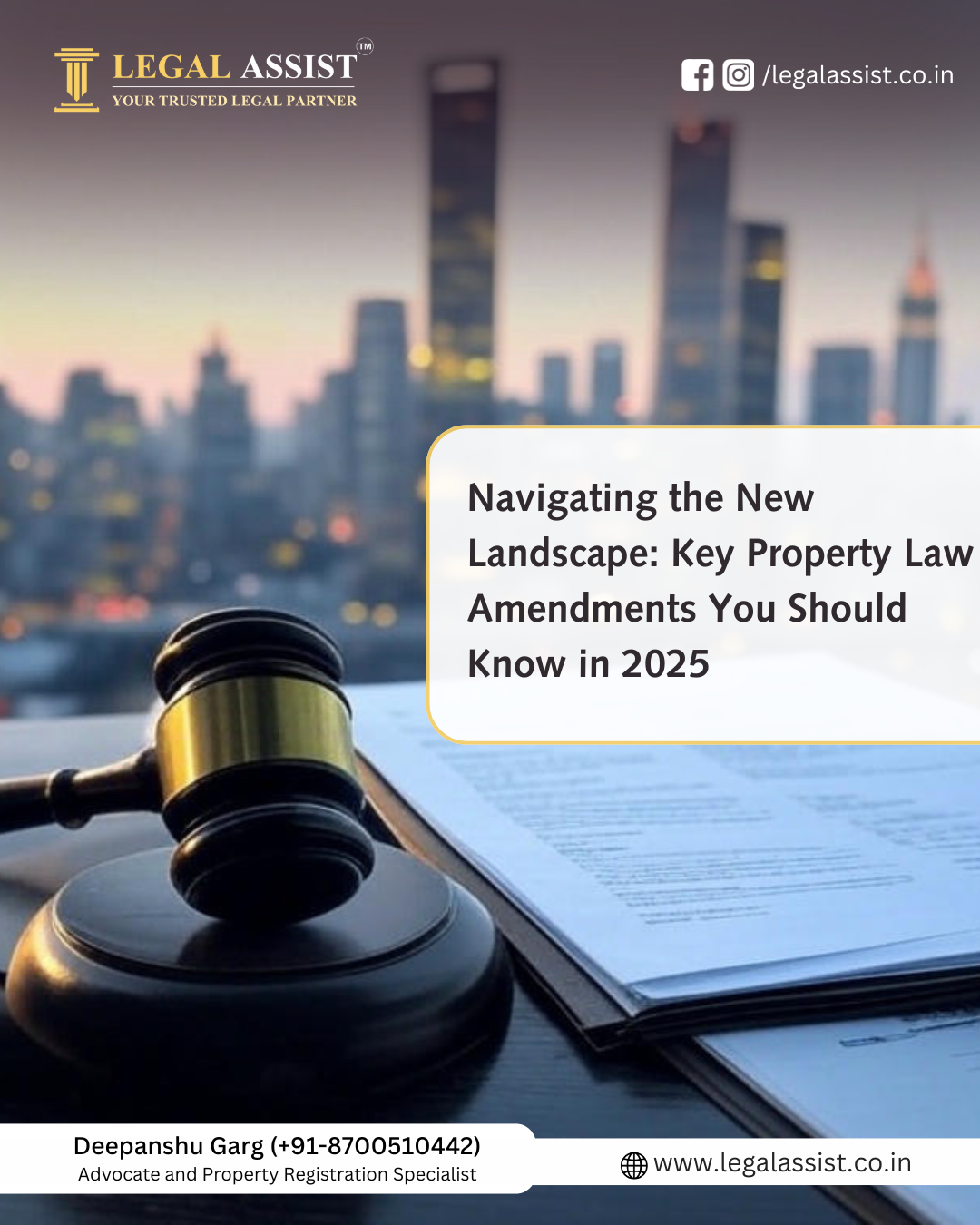 Navigating the New Landscape: Key Property Law Amendments You Should ...